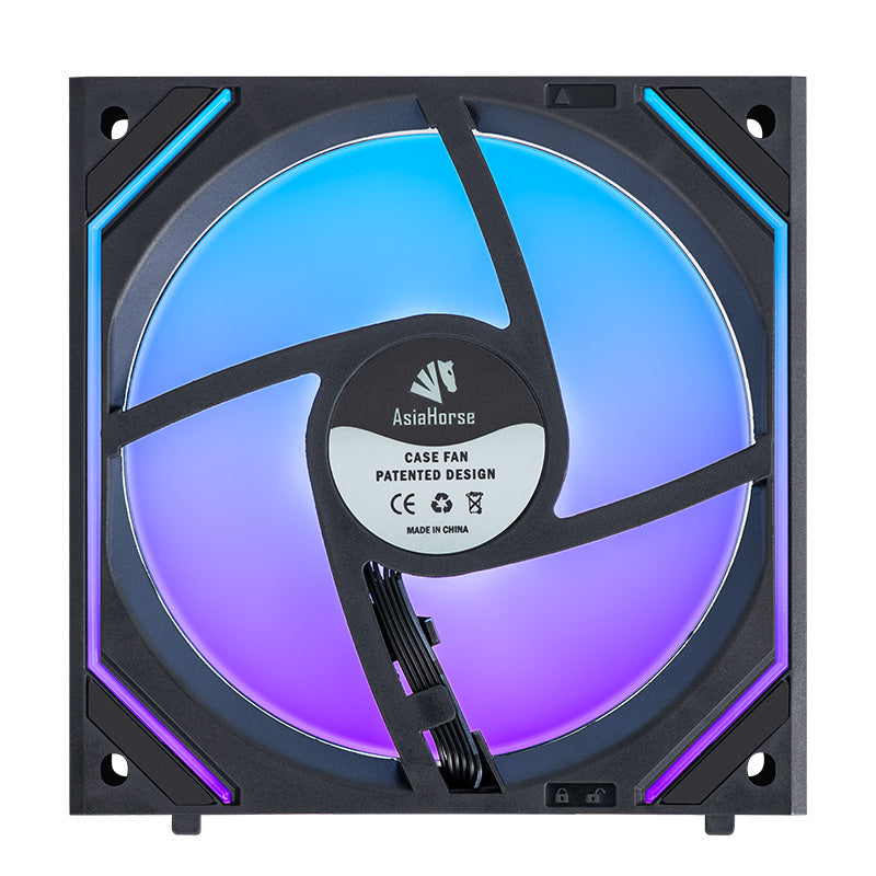 ASIAHORSE DAWN PRO 120mm Daisy Chain PWM Fans (3-Pack) – SBNT